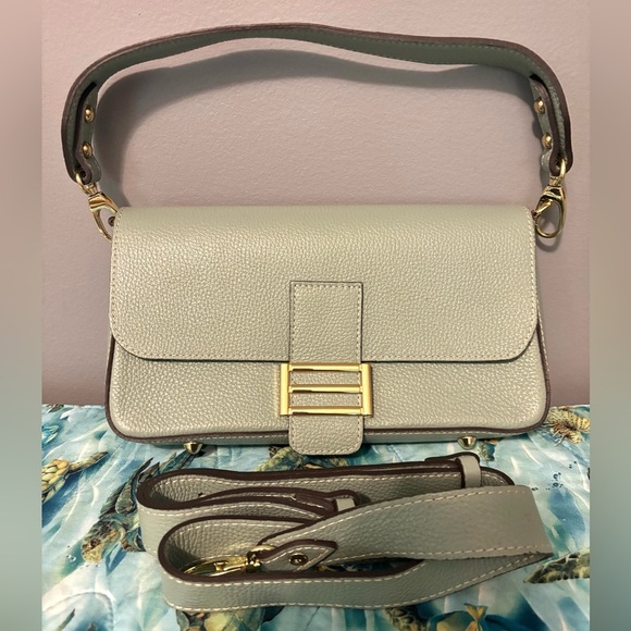 Divina Firenze | Bags | Authentic Divina Firenze Sea Foam Italian ...